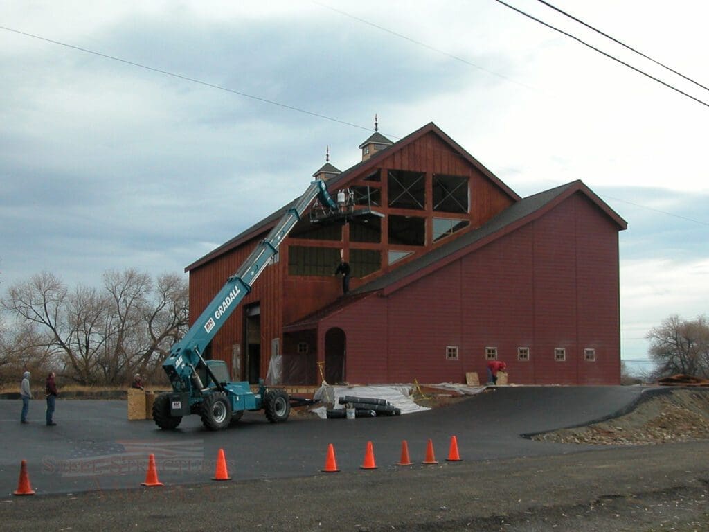 #3753 Winery & Steel Office Building | Steel Structures America