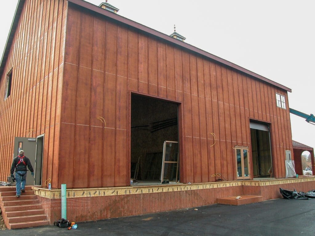 #3753 Winery & Steel Office Building | Steel Structures America