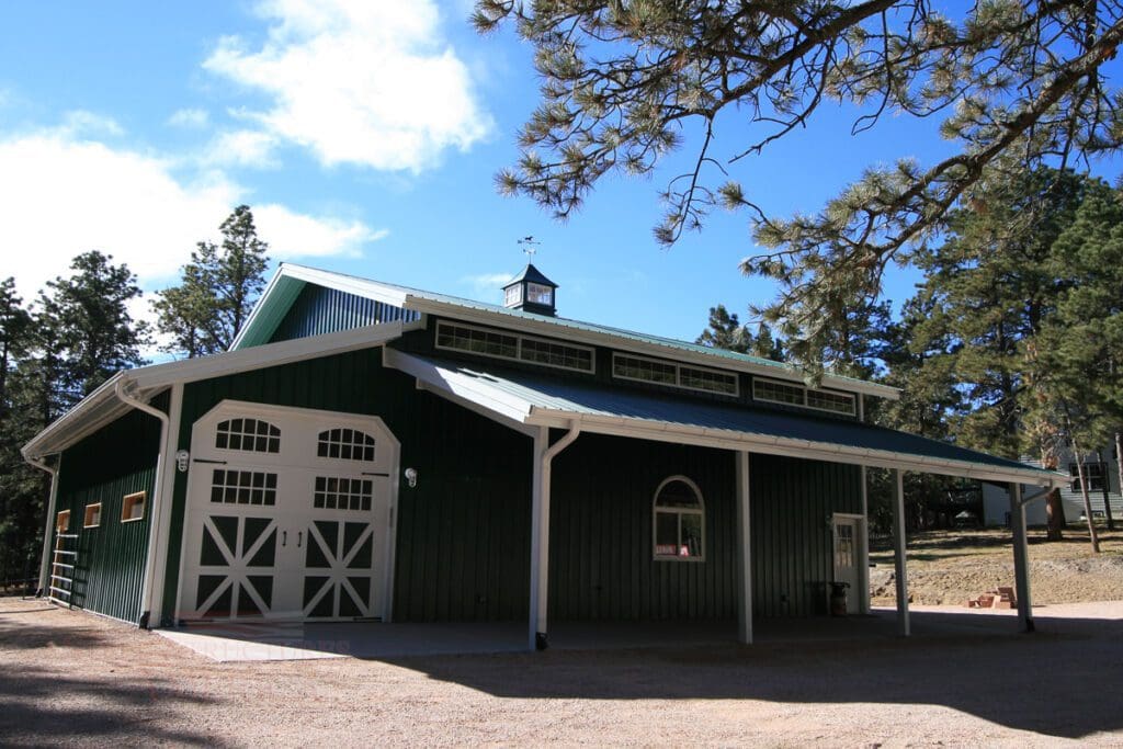 #6708 - Horse Barn Colorado | Steel Structures America
