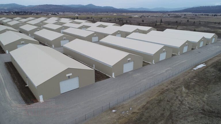 Hagadone Boat Storage | Steel Structures America