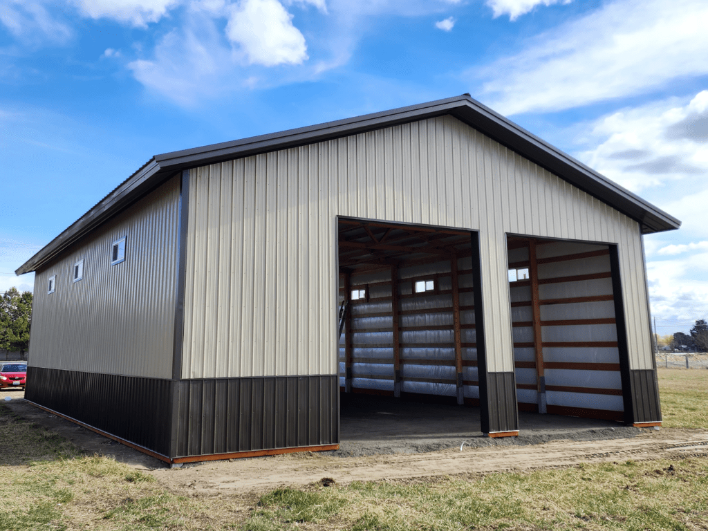 #13382 - 40 x 60 x 16 Shop in Kennewick, Washington | Steel Structures ...