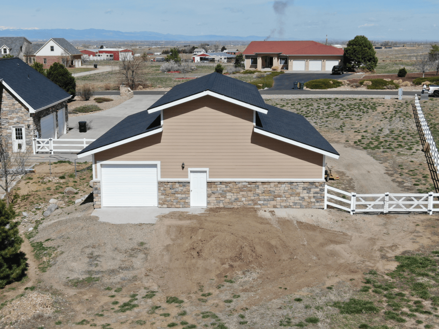#7894 - 40 x 50 Monitor Roof in Brighton, Colorado | Steel Structures ...