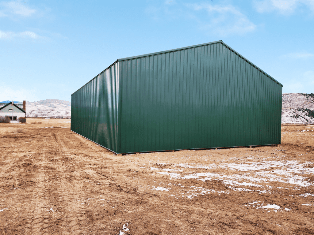#13158 - 40 x 60 x 14 Pole Building in Kremmling, Colorado | Steel ...
