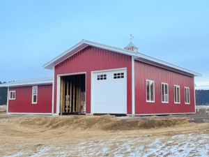 #12659 – 25 x 40 x 12 Shop with 20 x 24 breezeway in Colbert ...