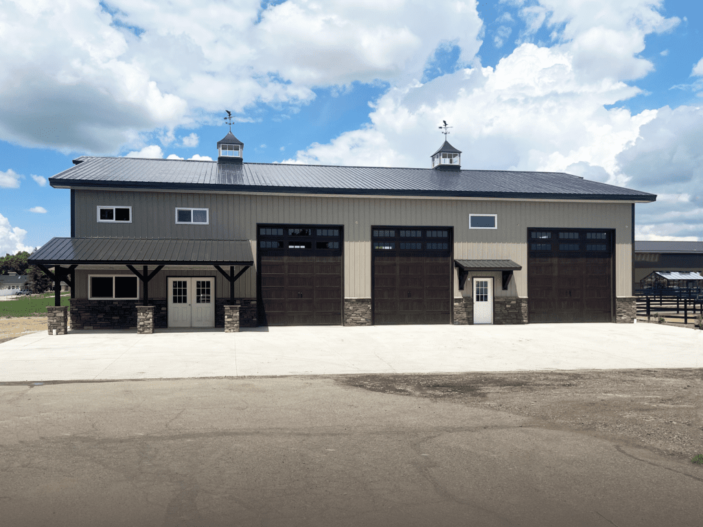 13236 - 50 x 80 x 18 Pole Barn - Shop in Loveland, Colorado | Steel ...