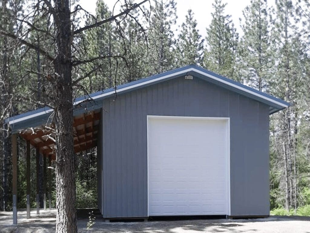 Lean-To | Steel Structures America