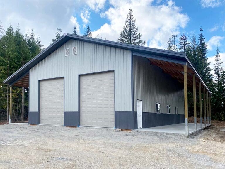 POLE BUILDINGS - GARAGES & SHOPS | Steel Structures America