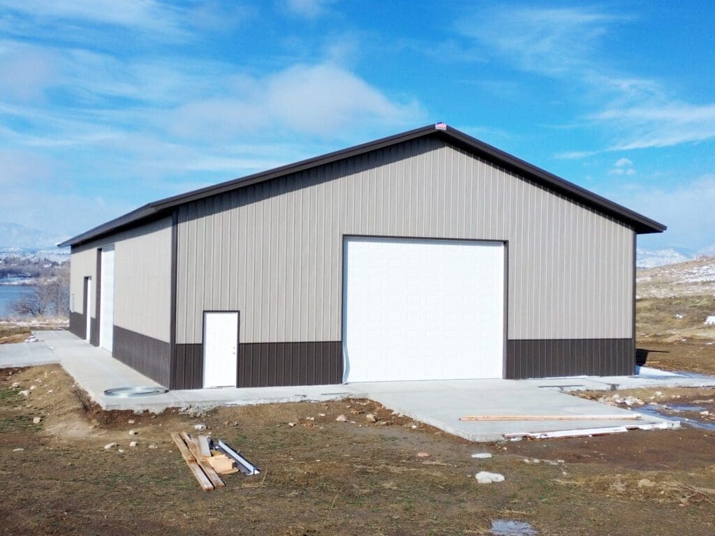 #13530 - 50 x 96 x 16 Commercial Pole Building in Loveland, CO | Steel ...