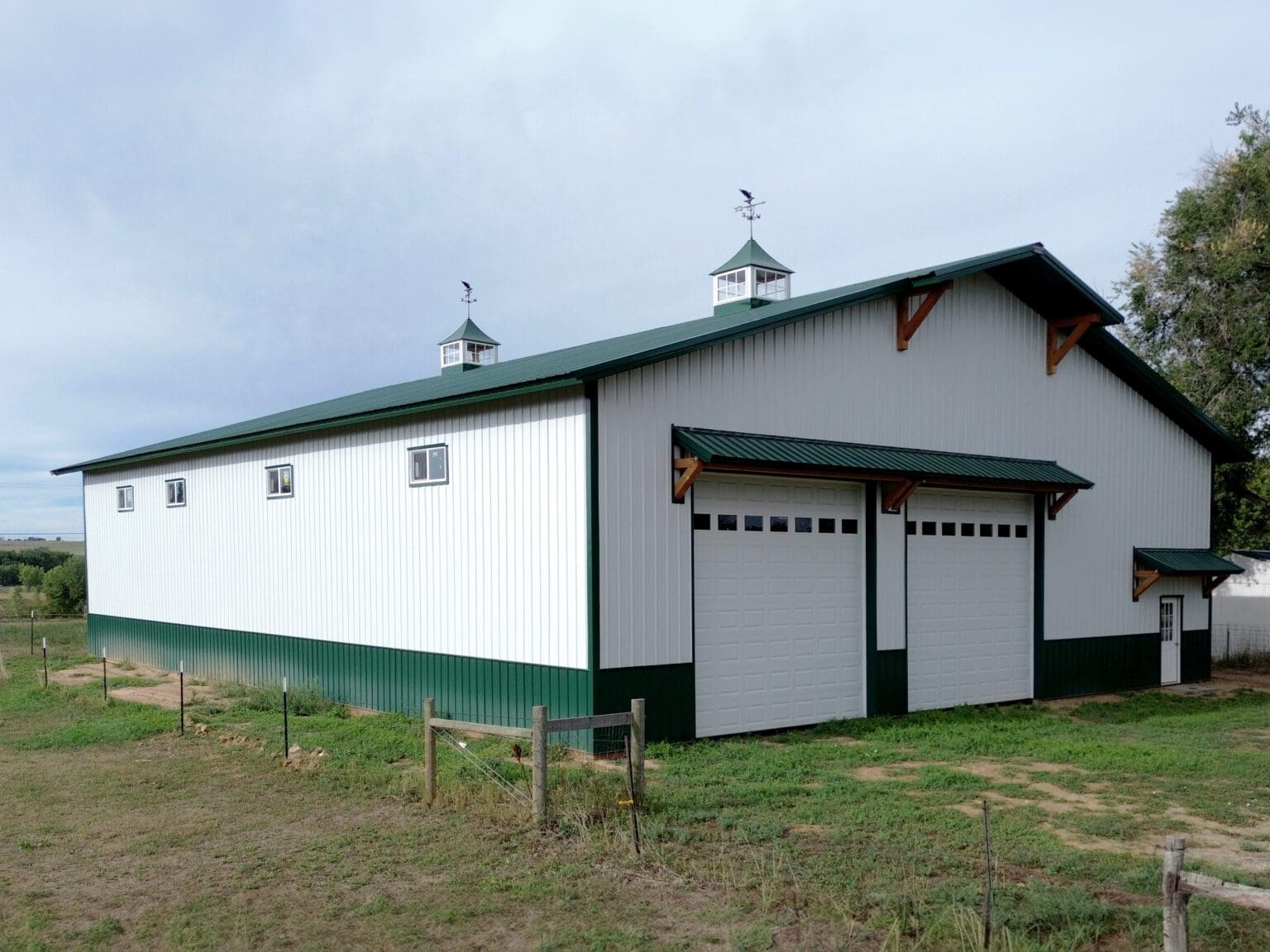 #13823 - 60 x 80 x 18 Metal Barn in Loveland, CO | Steel Structures America