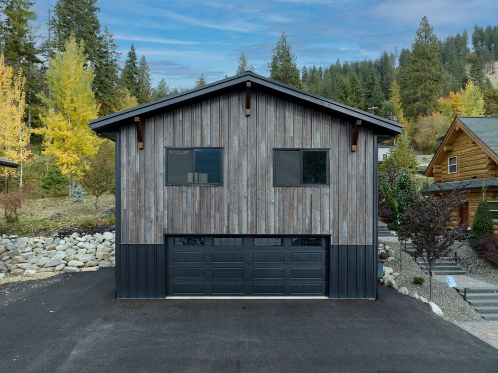 #13775 - 28 x 28 x 18 Metal Sided Garage in Bayview, ID | Steel ...