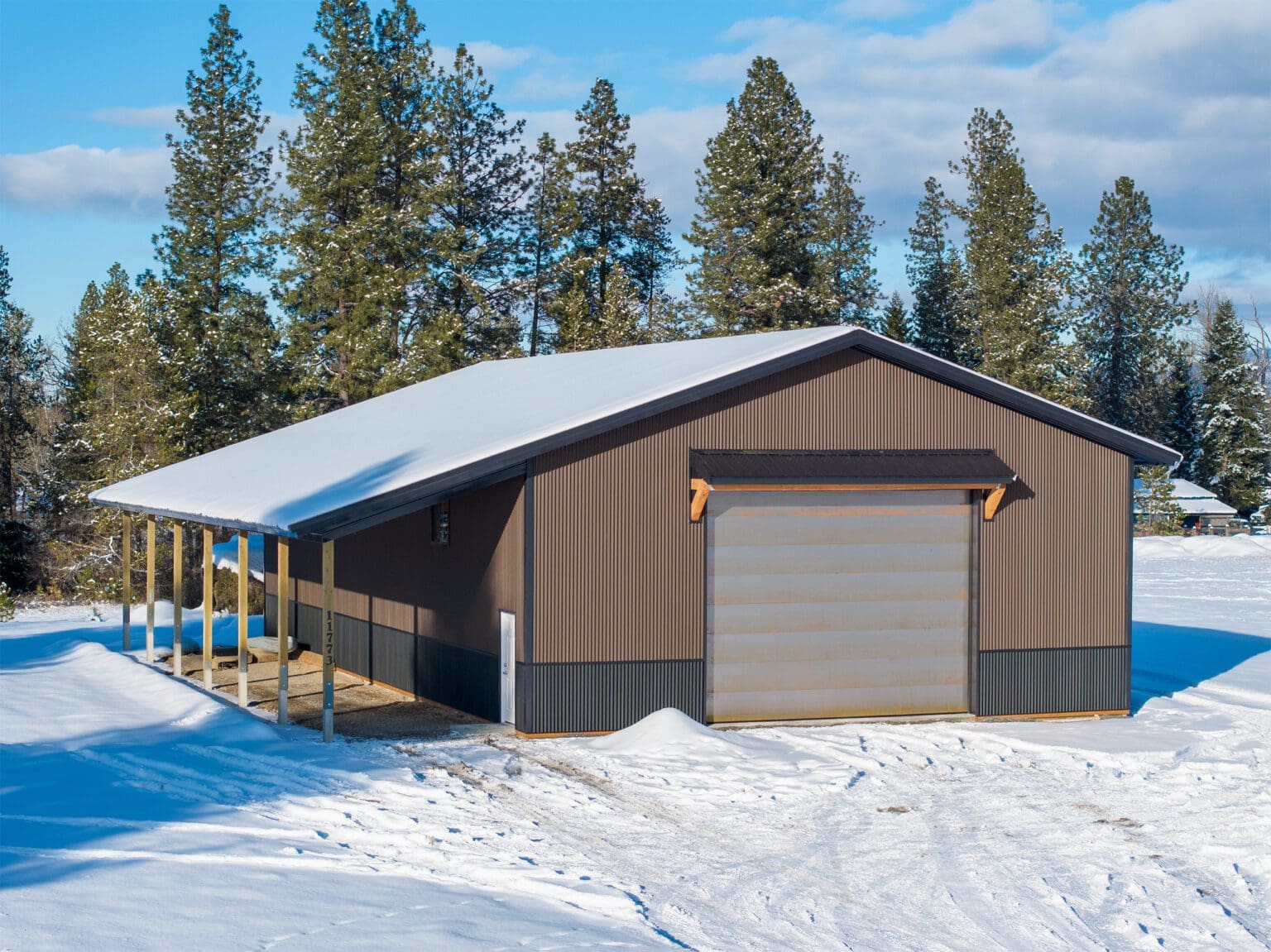 POLE BUILDINGS - GARAGES & SHOPS | Steel Structures America