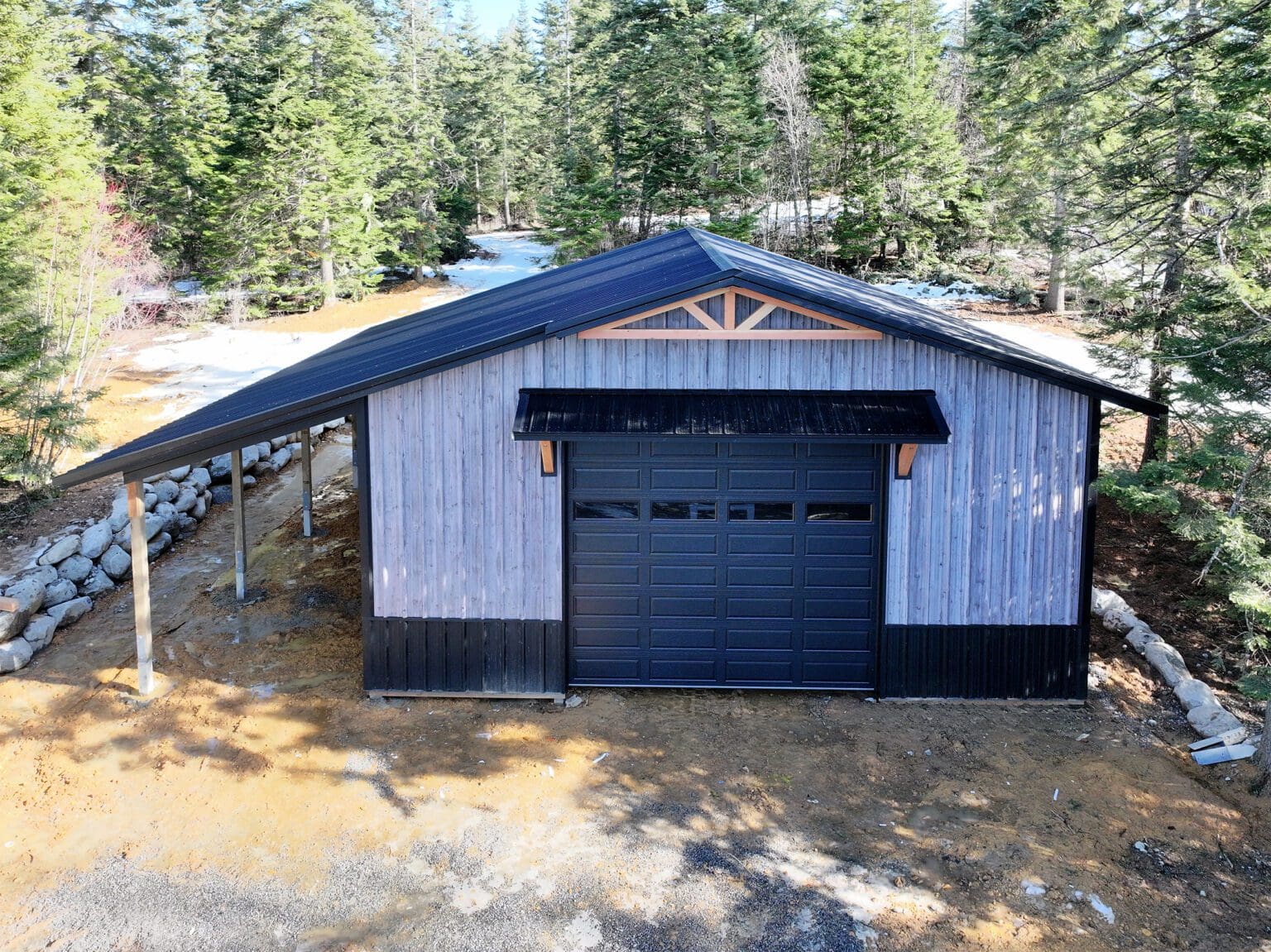 #14158 - 36x48x16 Metal Workshop with 12x48x11 Lean-to in Hayden, ID ...