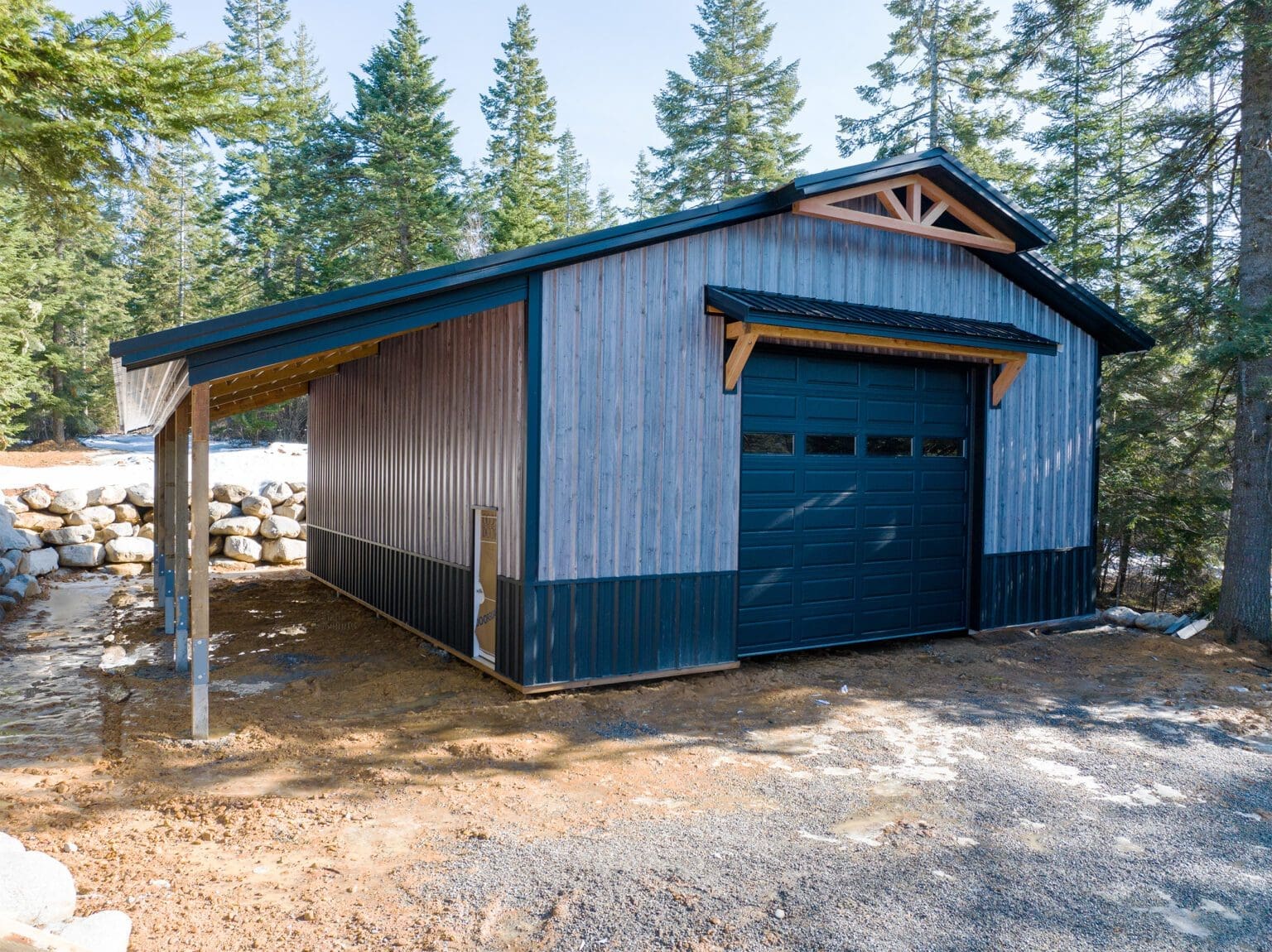 #14158 - 36x48x16 Metal Workshop with 12x48x11 Lean-to in Hayden, ID ...