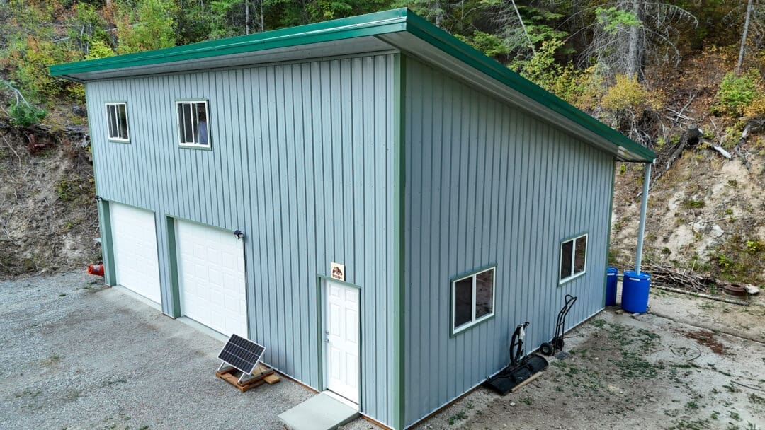 #14254 - 36 x 24 x 12 Residential Post-Frame Shop with Loft in Mead, WA ...