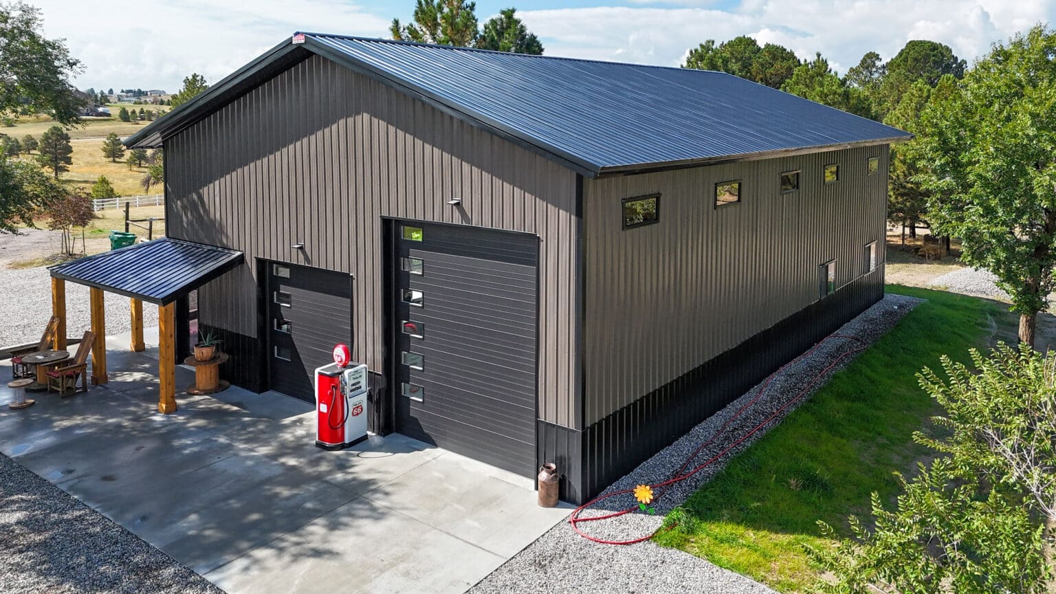 #14162 - 40×60×18 Post-Frame Shop and Storage Building in Parker, CO ...
