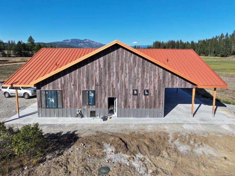 #14145 - 50x50x10 Residential Home Shell in Priest River, ID | Steel ...